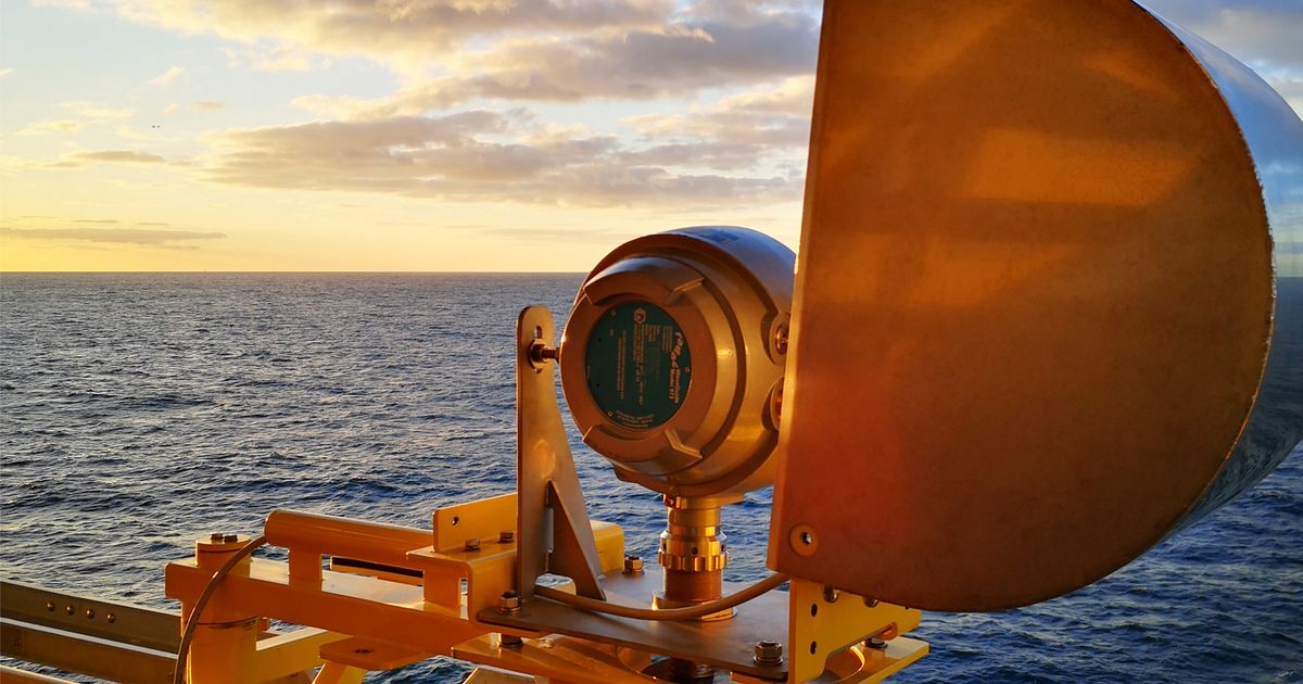 Wave height radar | Digital North Sea