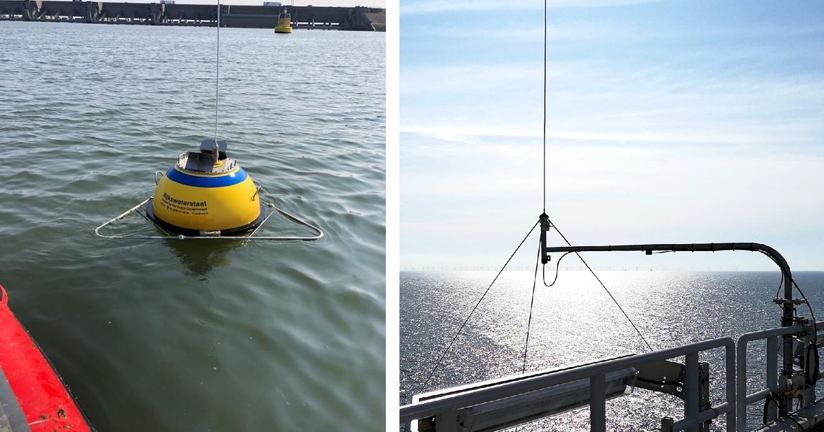 Wave measuring buoy | Digital North Sea